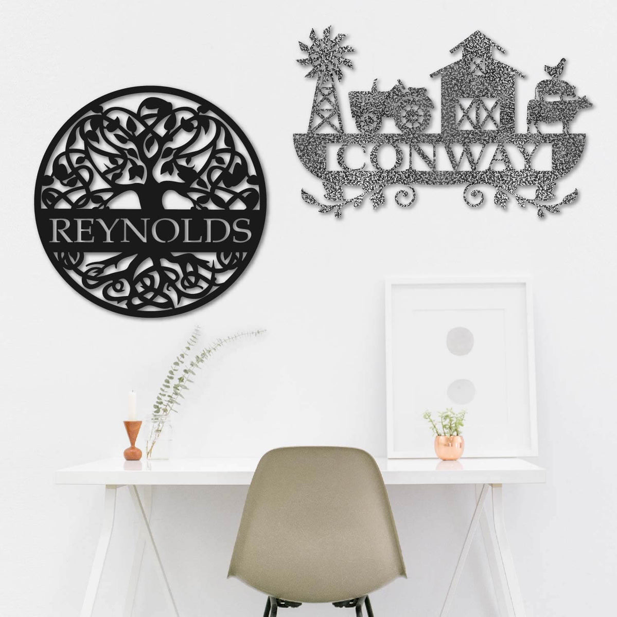 Personalized Decor– Lakeshore Metal Decor