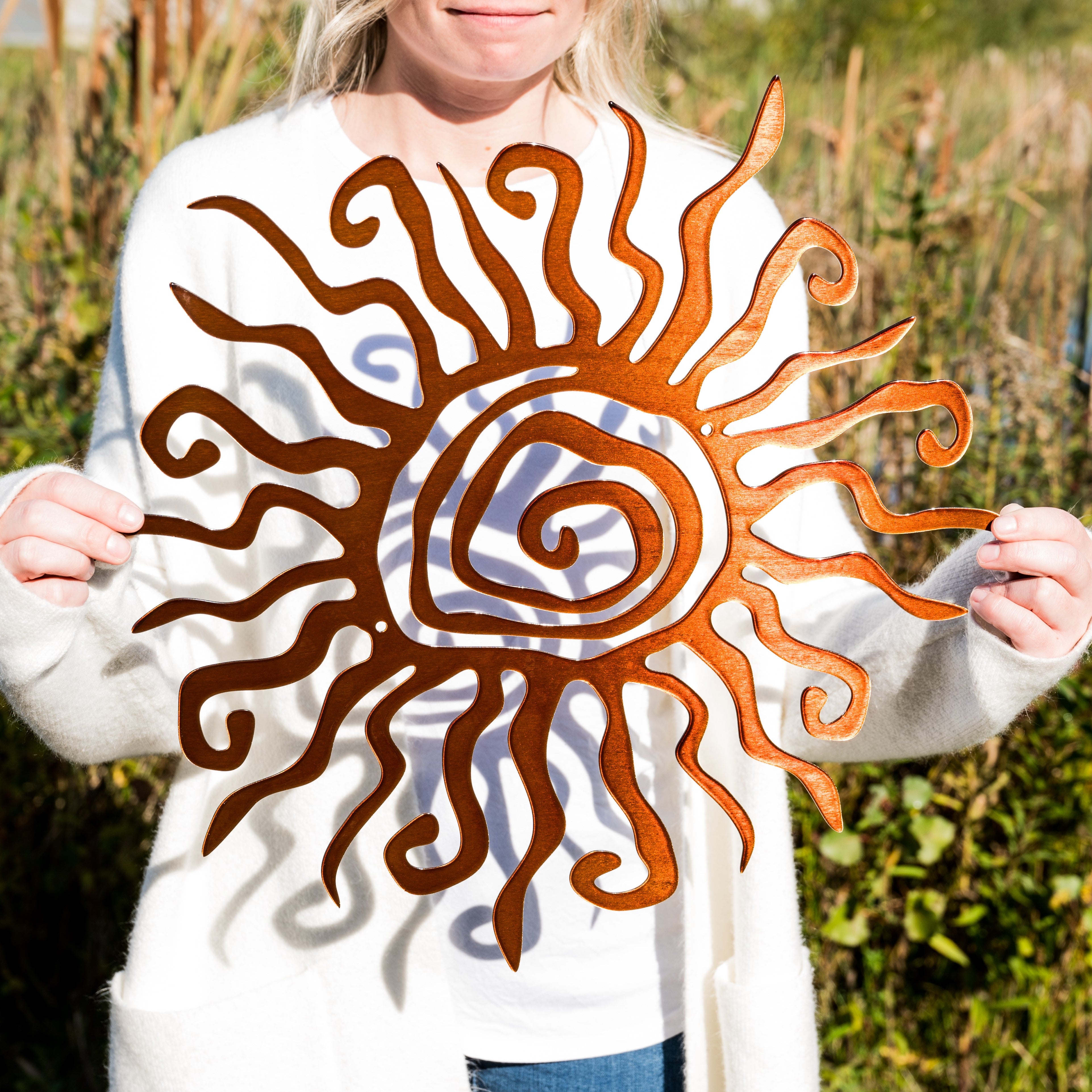 Wacky Sun Decor | Wacky Sun Wall Decor | Metal Wacky Sun Wall Art ...