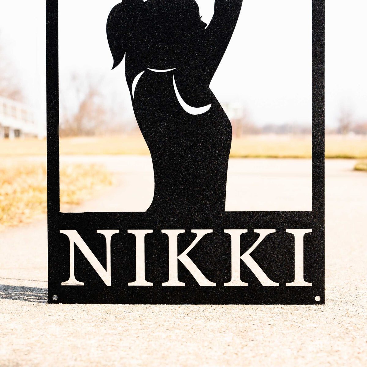 Cheerleader Athlete Monogram | Sports Name Sign | Cheer Team Gift ...