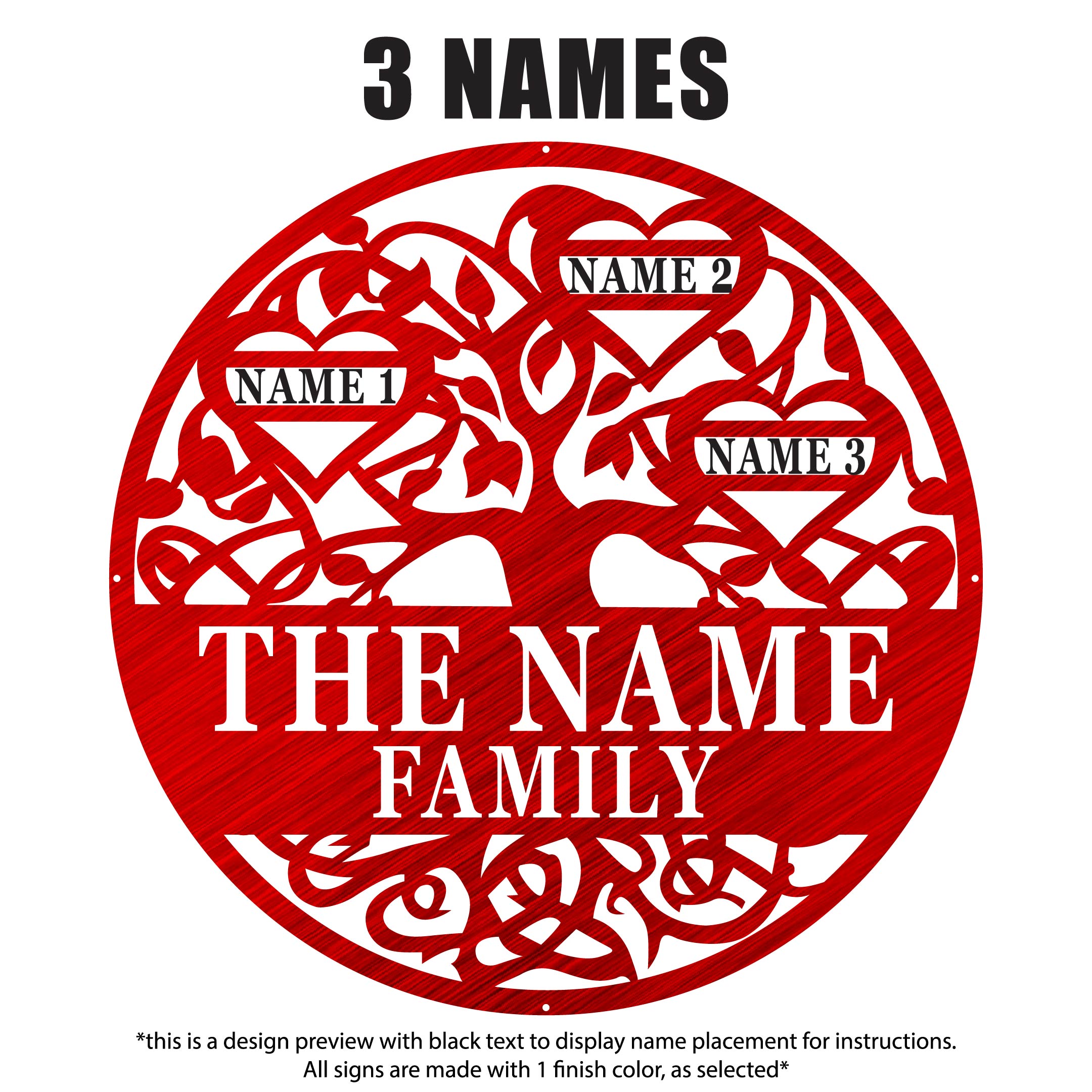Personalized Family Tree of Life Wall Decor | Mother's Day Gift ...