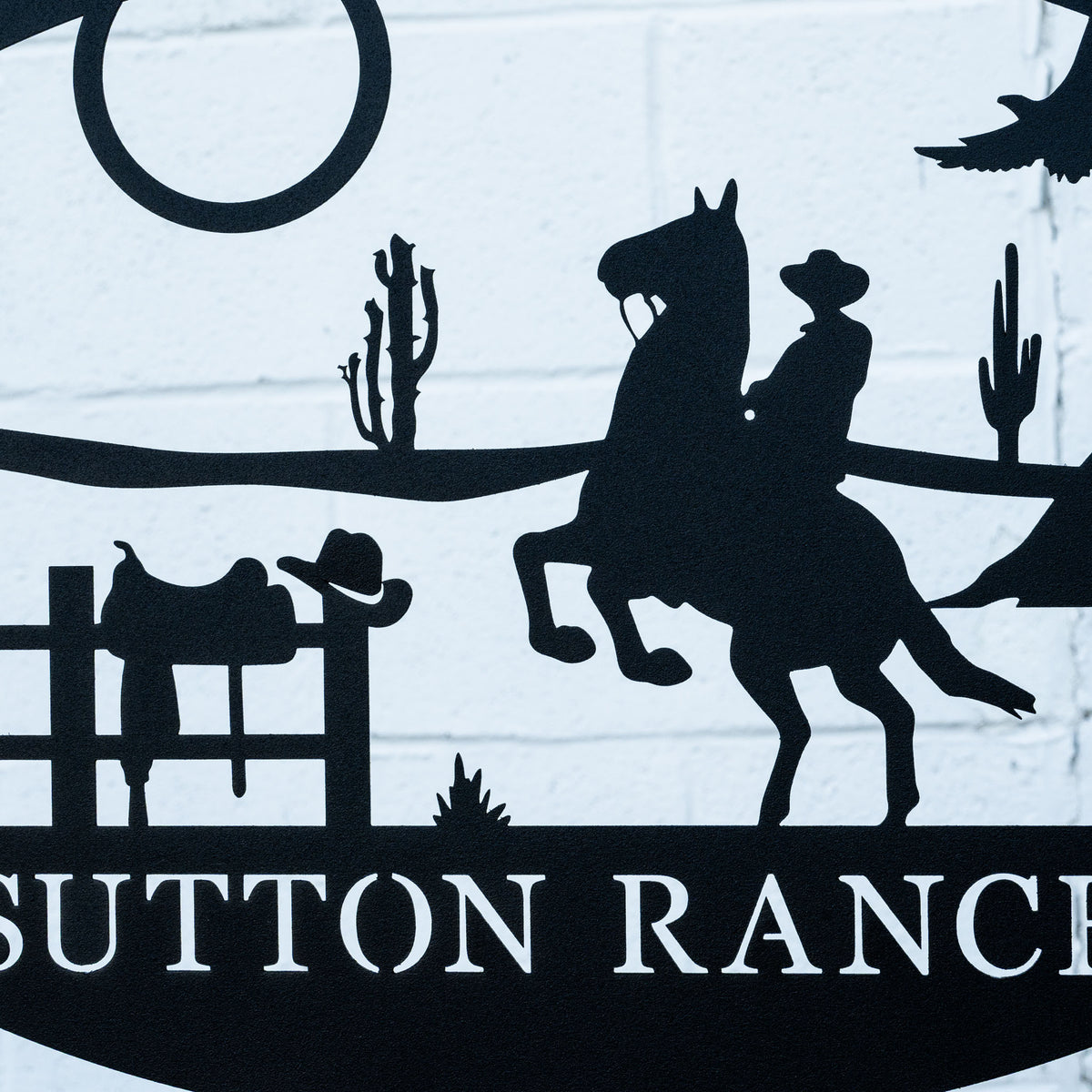 Custom Ranch Oval Sign – Cowboy Western Decor & Farmhouse Gift ...