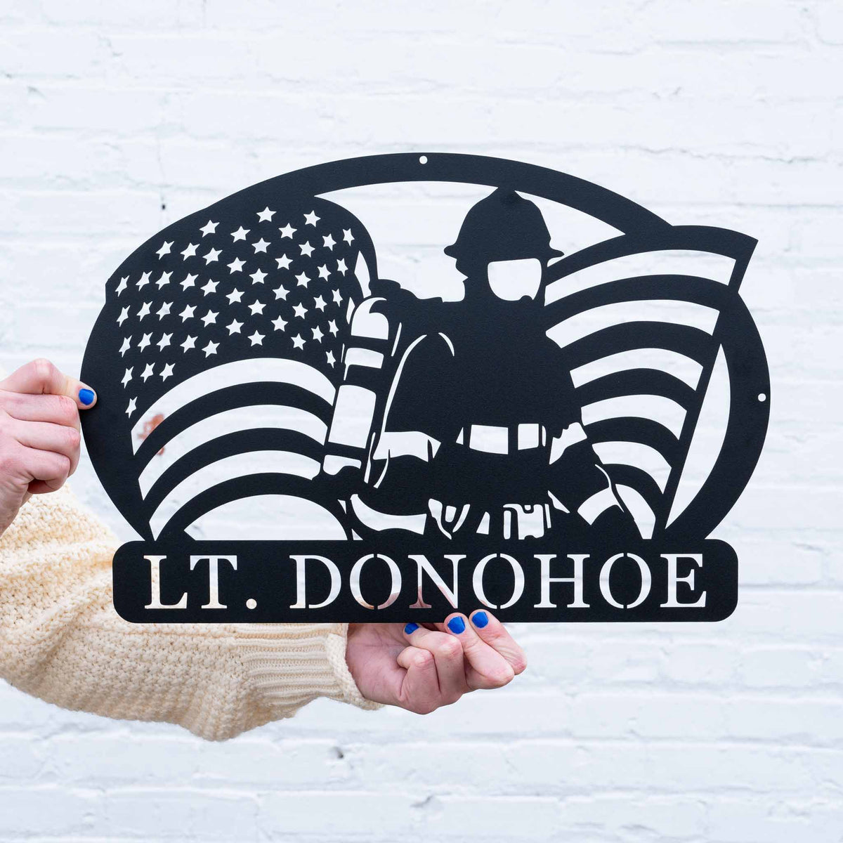 Firefighter Monogram | Firefighter Gift | Firefighter Decor– Lakeshore ...