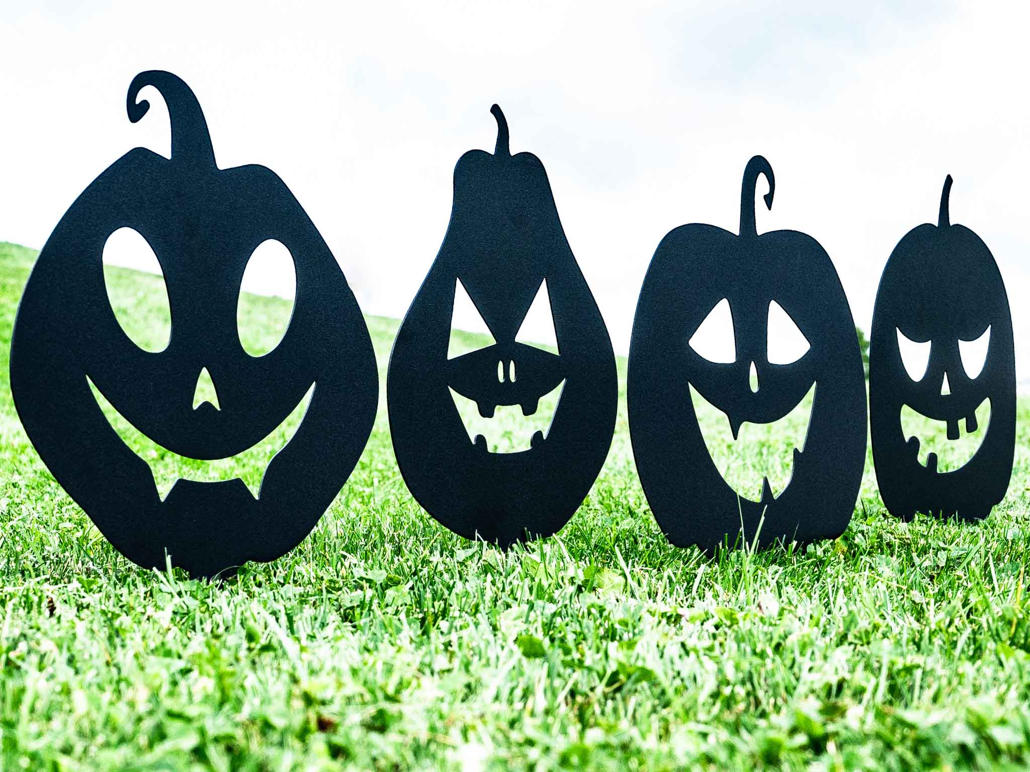 Metal Halloween Yard Stakes | Outdoor Halloween Yard Decor | Seasonal ...