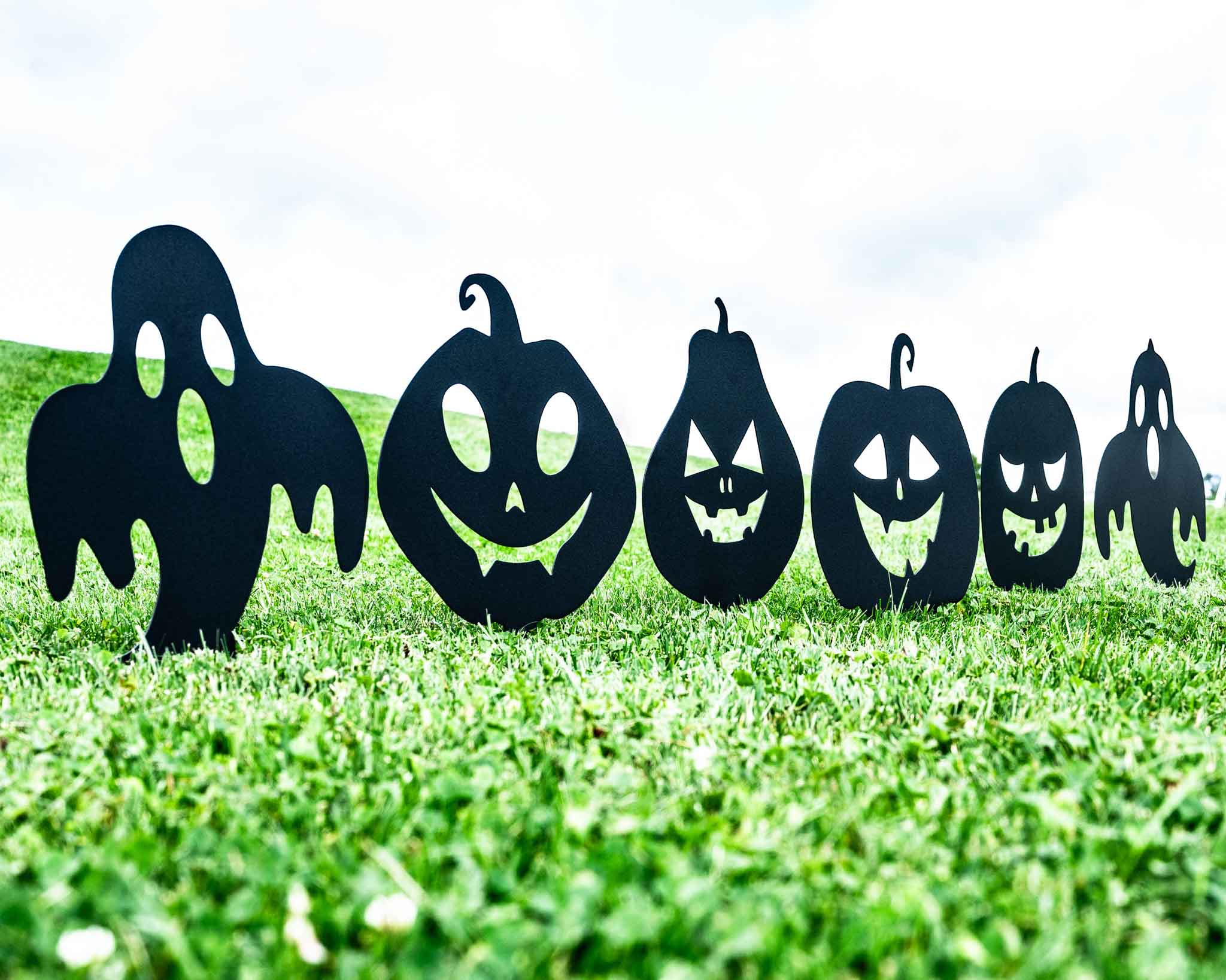 Metal Halloween Yard Stakes | Outdoor Halloween Yard Decor | Seasonal ...