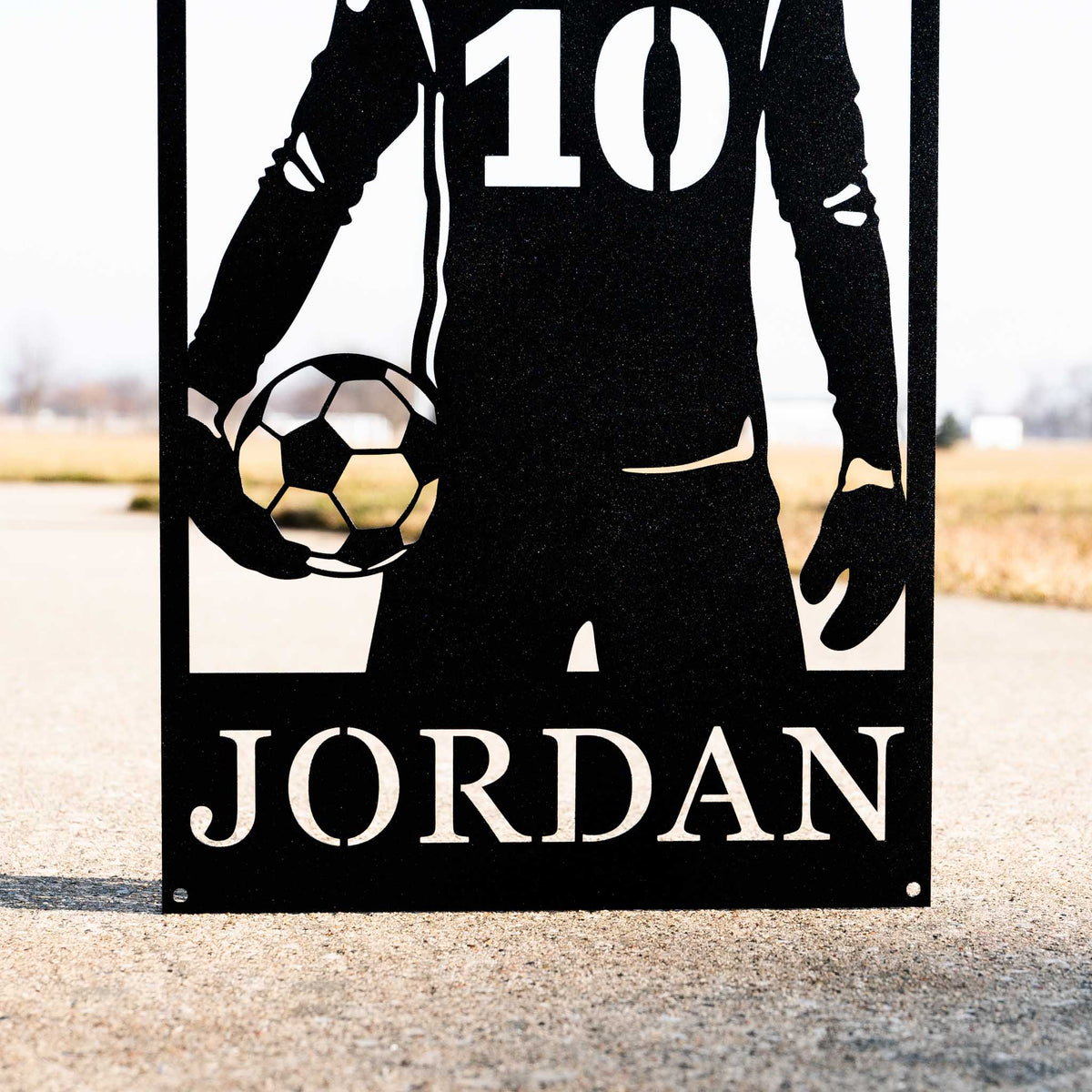 Soccer Athlete Monogram | Sports Name Sign | Gift for Player or Coach ...