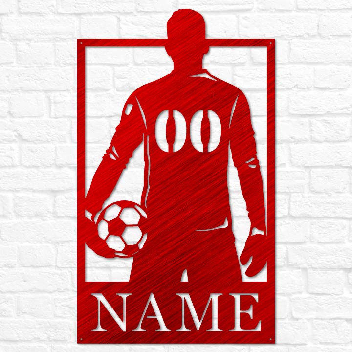 Soccer Athlete Monogram | Sports Name Sign | Gift for Player or Coach ...