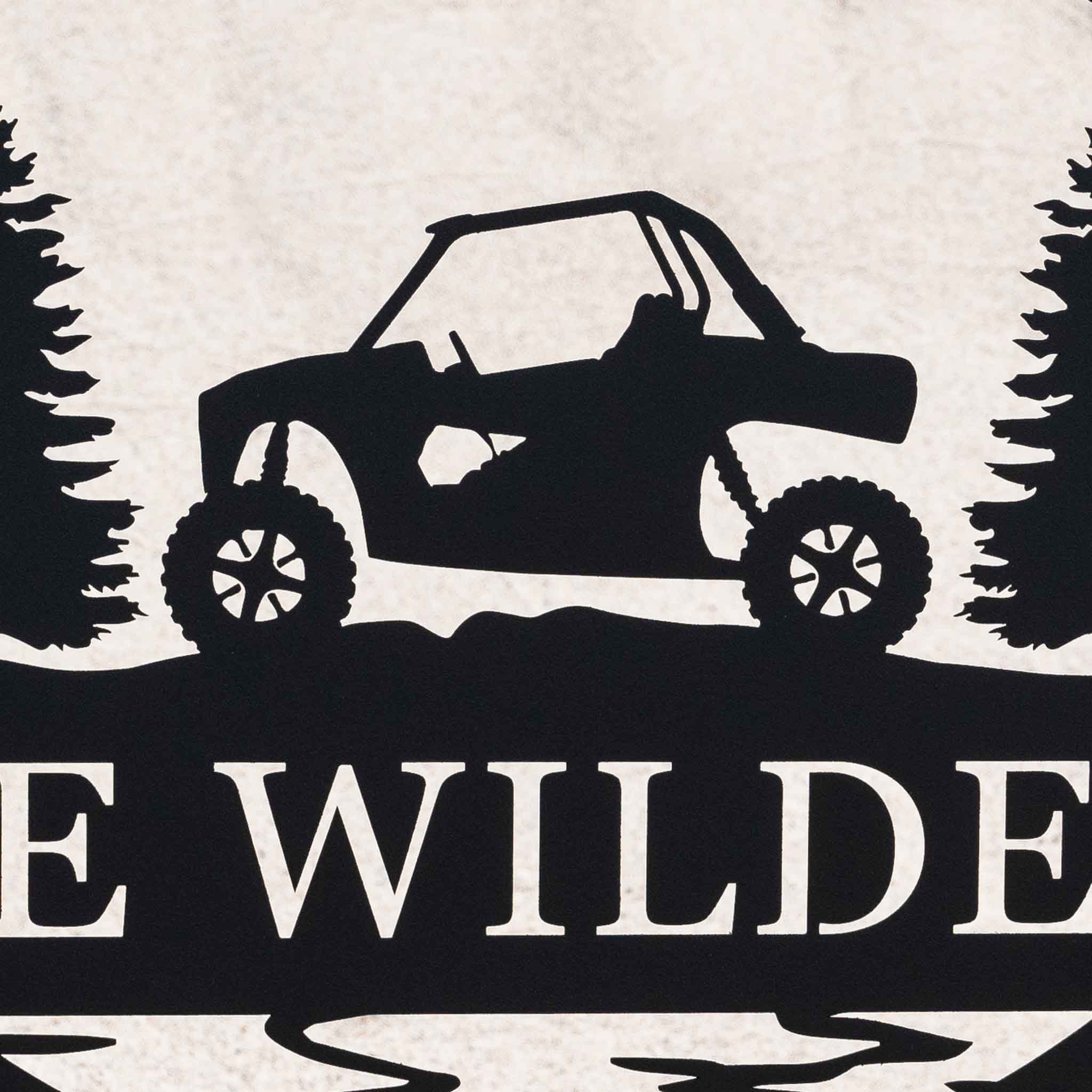 Side by Side Outdoor Monogram | Outdoor Decor | Cabin or Garage Decor ...