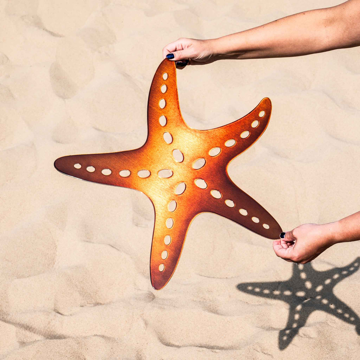 Starfish Decor | Metal Starfish Wall Art | Nautical Wall Decor ...