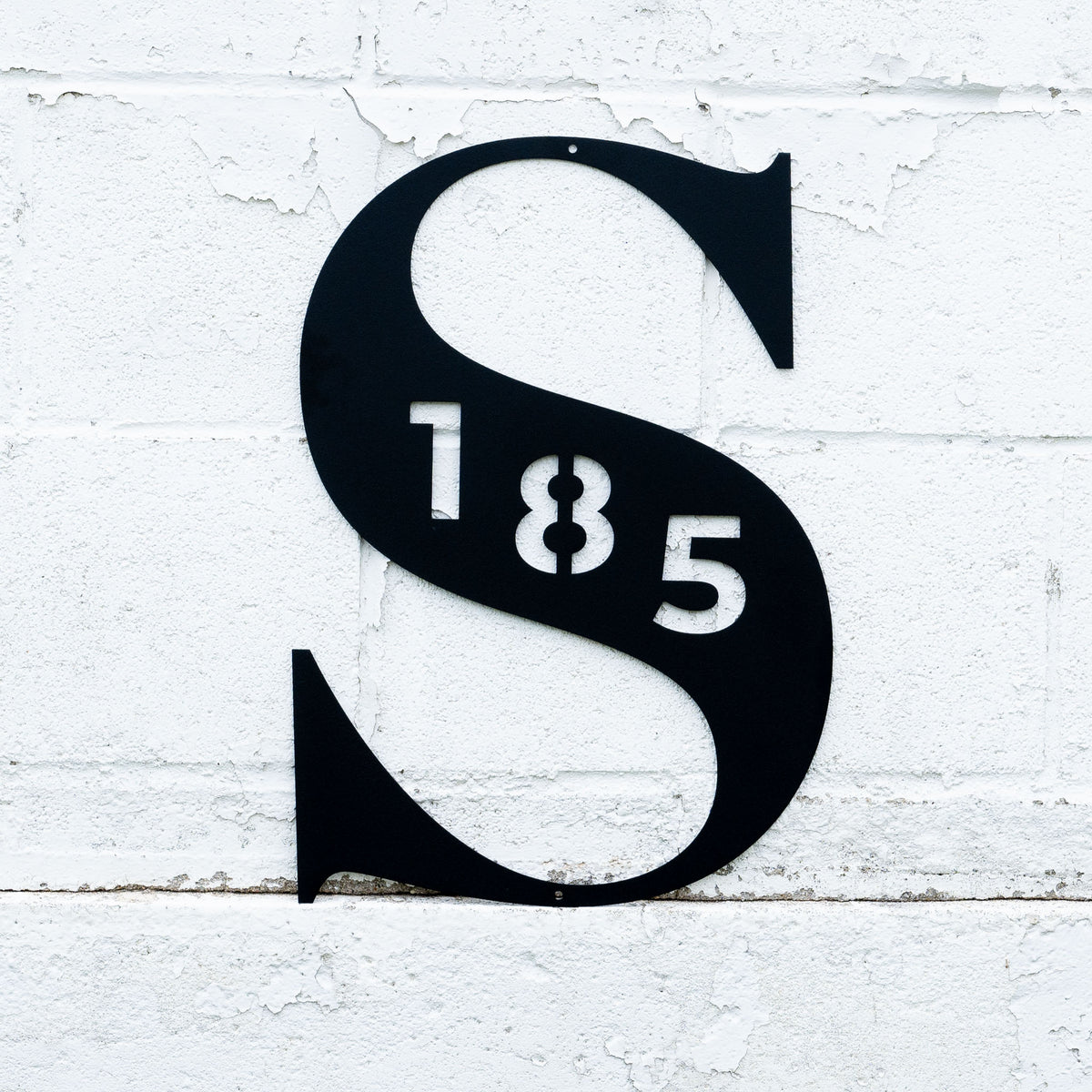 House Address Letter Sign | Metal Address Sign | Home Number Decor ...