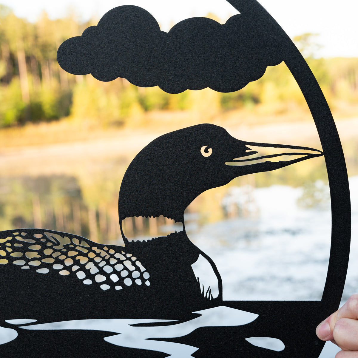 Loon Duck Monogram | Metal Name Sign | Nature Wildlife Decor– Lakeshore ...