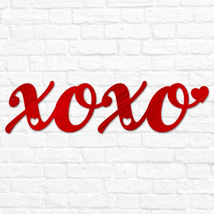 Valentine's Day Decor | Valentine Sign | XOXO with Hearts– Lakeshore ...