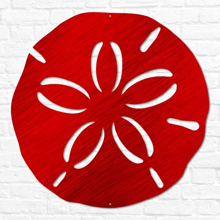 Sand Dollar Decor | Metal Sand Dollar | Coastal Decor | Nautical Decor ...